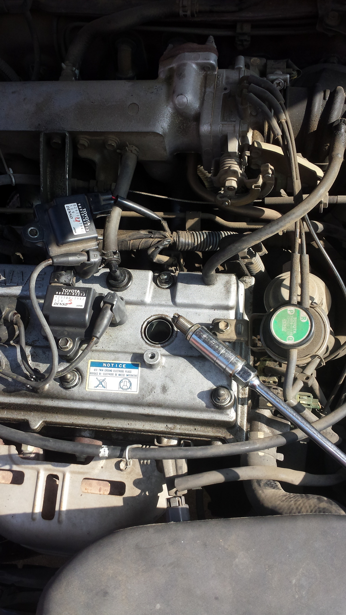 Engine Tune Up 1995 Toyota Tercel | Tyrone Phillips: Web Project ...